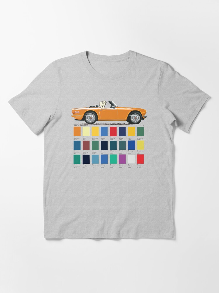 "Topaz Orange TR6 in – a car of many colors " T-shirt by Bigs66 | Redbubble