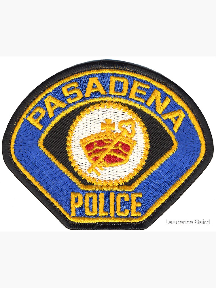 "Pasadena California Police" Magnet for Sale by lawrencebaird | Redbubble