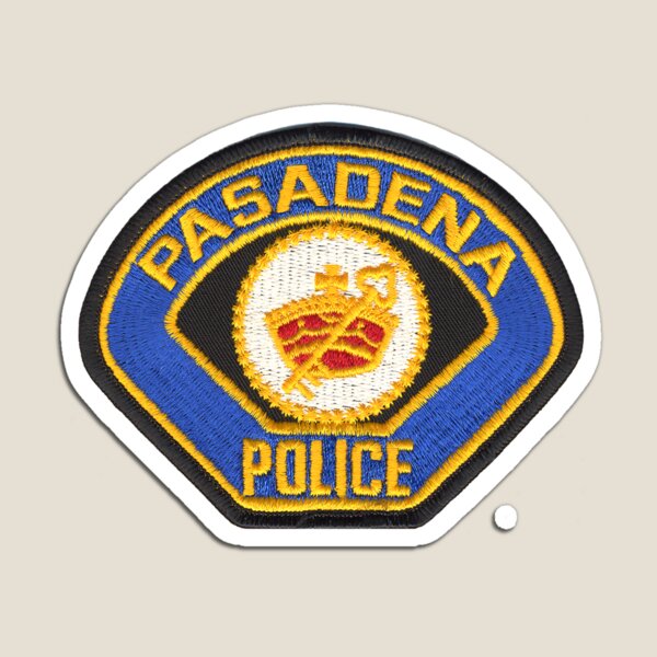 "Pasadena California Police" Magnet for Sale by lawrencebaird | Redbubble