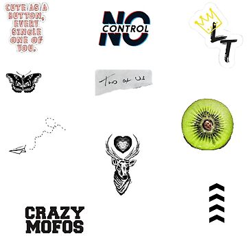 "1D Stickers Set" Sticker for Sale by KingLWTonTour | Redbubble