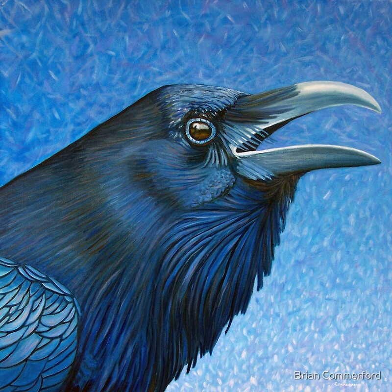 "A Ravens Prayer" by Brian Commerford | Redbubble
