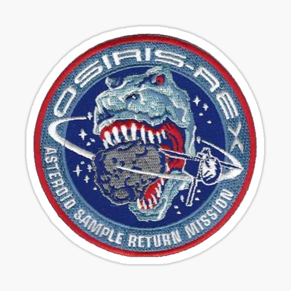 "Osiris Rex: A NASA Patch" Sticker for Sale by Quatrosales | Redbubble