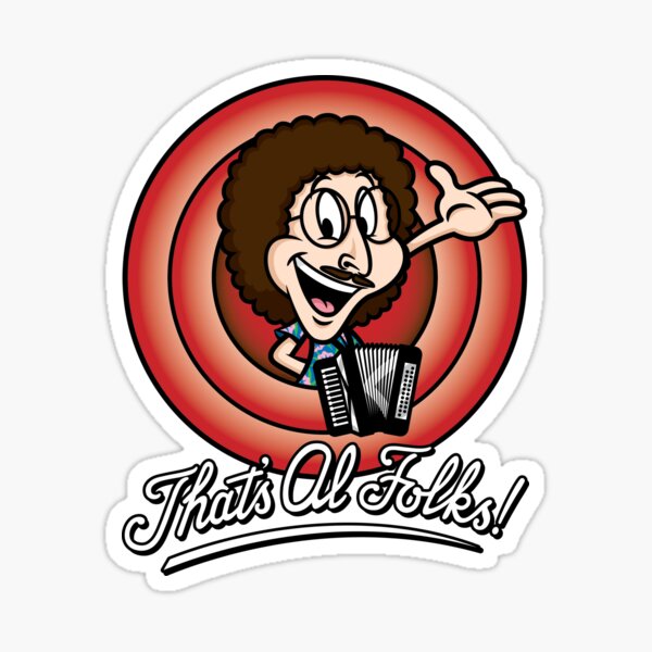 Weird Al Stickers | Redbubble