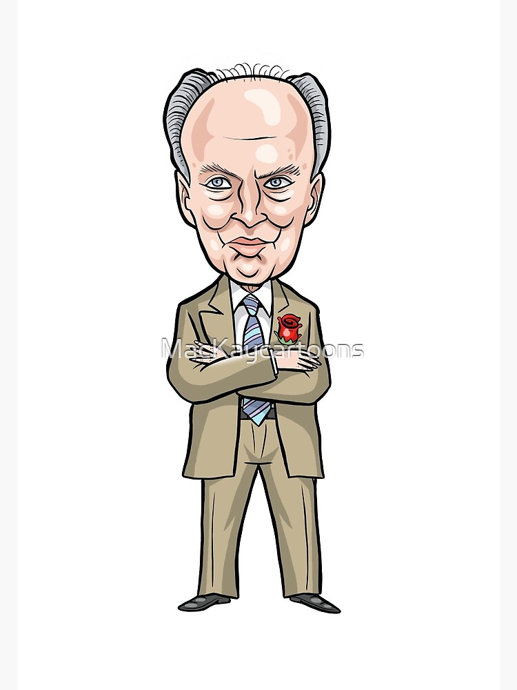 Poster « Pierre Elliot Trudeau », par MacKaycartoons | Redbubble