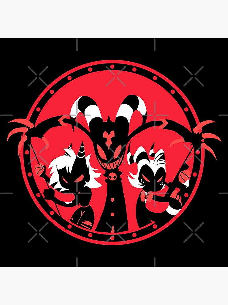 "Helluva Boss Logo" Poster for Sale by John Sailor | Redbubble