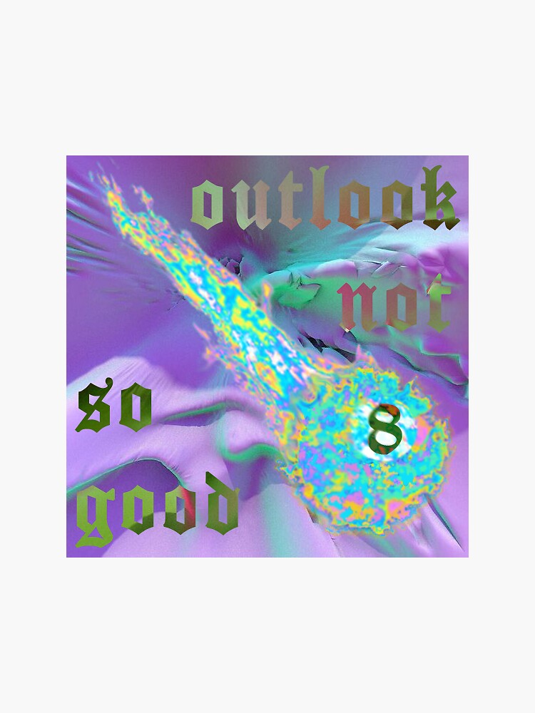 "aesthetic vaporwave magic 8 ball" Sticker for Sale by isaj5555 | Redbubble