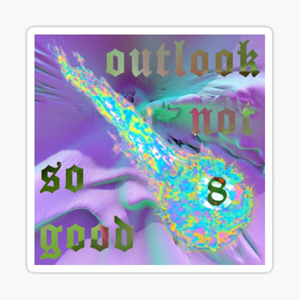 "aesthetic vaporwave magic 8 ball" Sticker for Sale by isaj5555 | Redbubble
