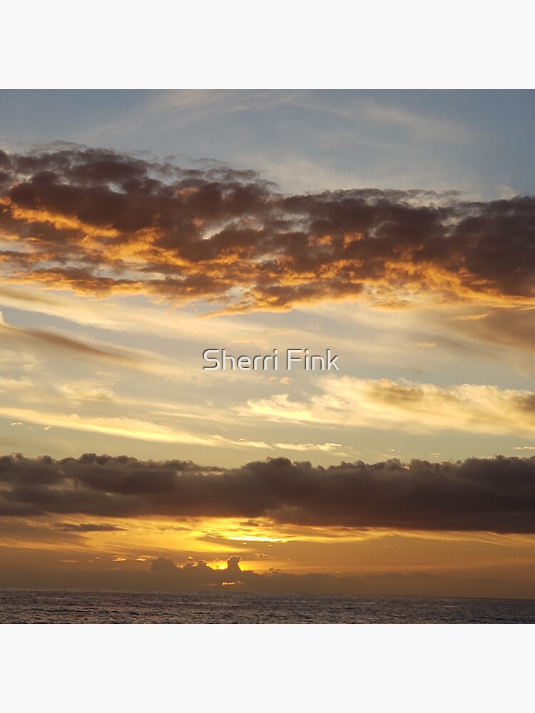 "Kona Sunset" Sticker for Sale by sherfin | Redbubble