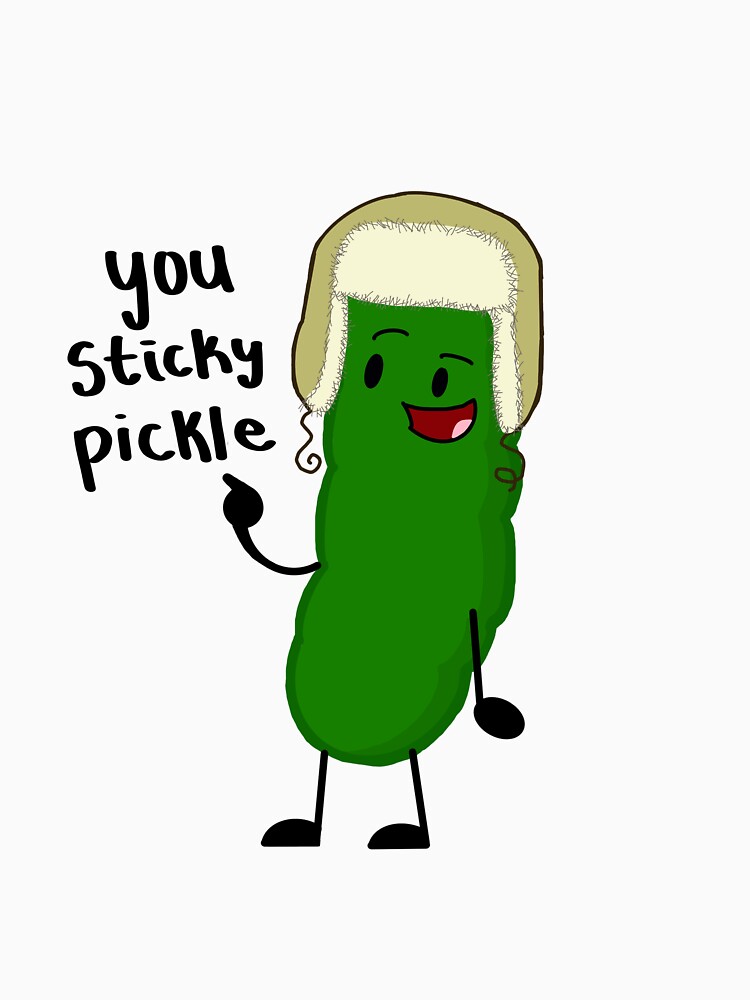 "You Sticky Pickle" T-shirt for Sale by traveltomars | Redbubble | ajr ...