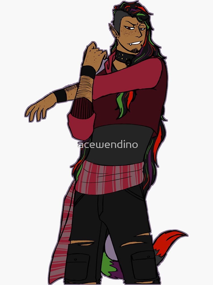 "Dante" Sticker by acewendino | Redbubble