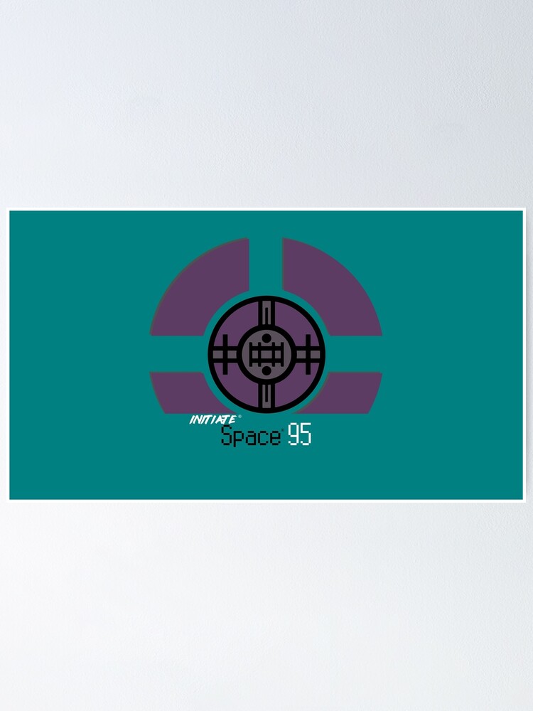 "INITIATE SPACE 95 Pure" Poster for Sale by steven1352 | Redbubble