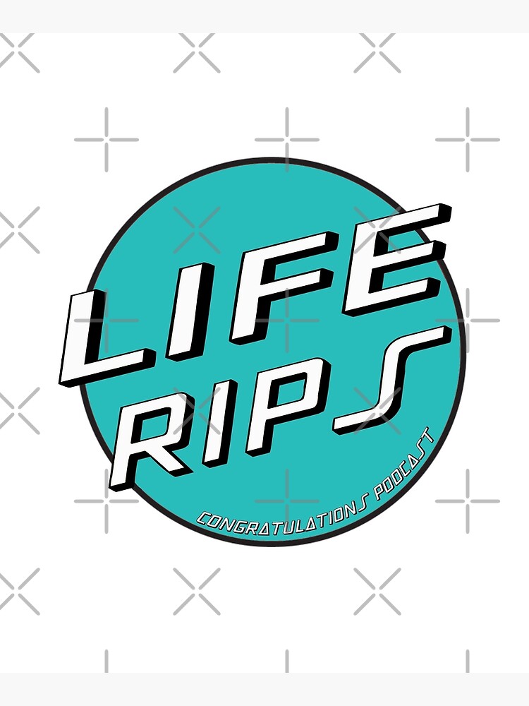 "Life Rips Chris D'elia Congratulations Podcast *Aqua color way ...