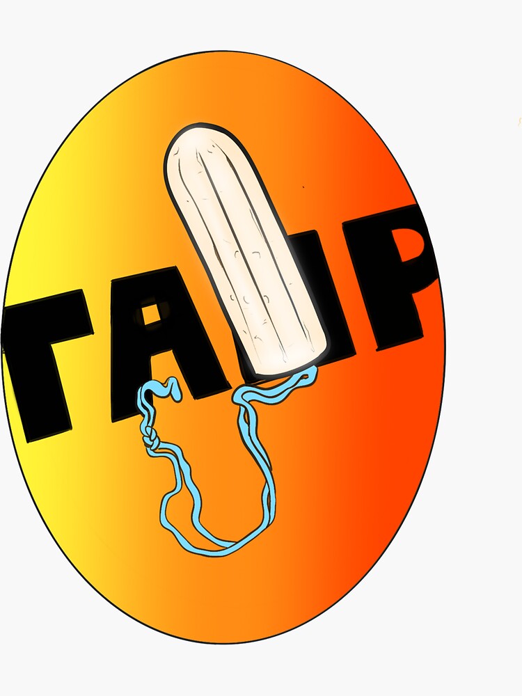 "Tampon " Sticker for Sale by alliwright | Redbubble