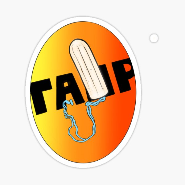 "Tampon " Sticker for Sale by alliwright | Redbubble