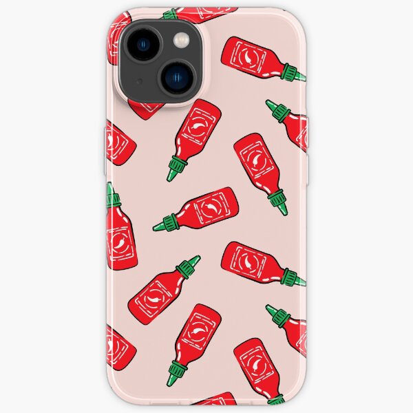 "Sriracha sauce - pink - hot chili sauce" iPhone Case for Sale by ...