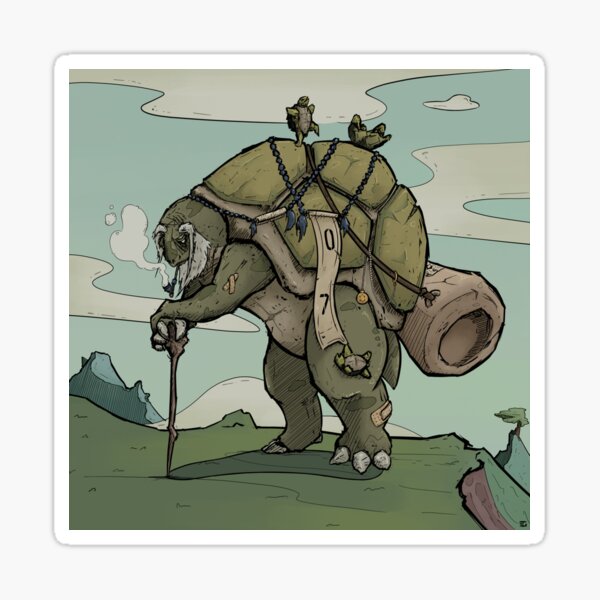 "Backpacker" Sticker for Sale by Sehep | Redbubble