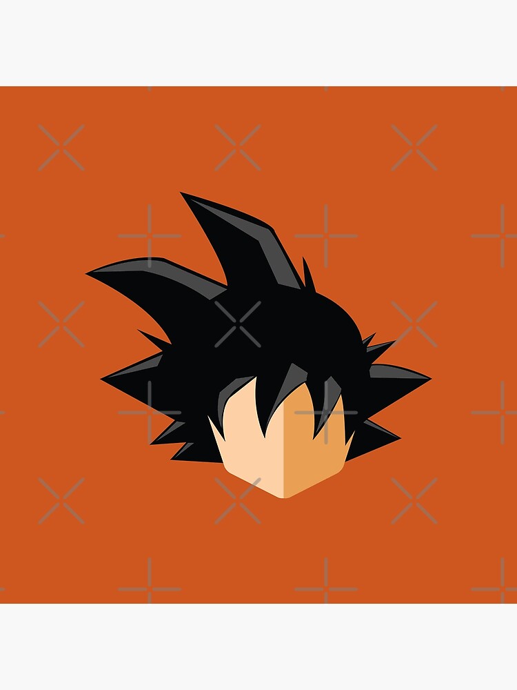 "Son Goku Anime Sticker" Photographic Print by Manolo7 | Redbubble