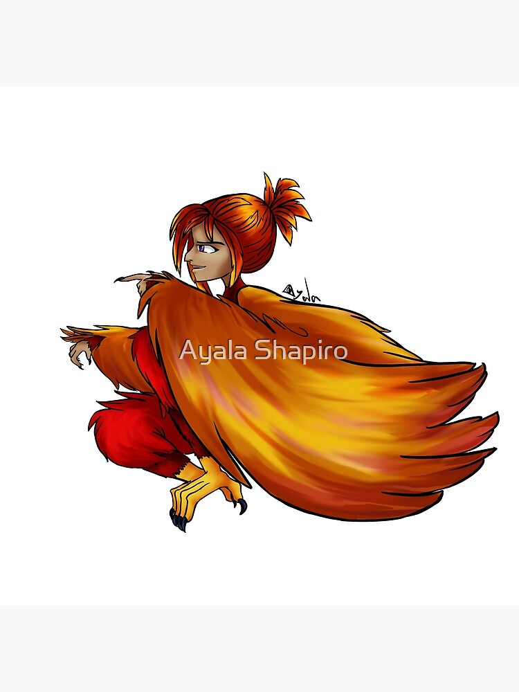 "Red Harpy" Poster by jewishice-queen | Redbubble