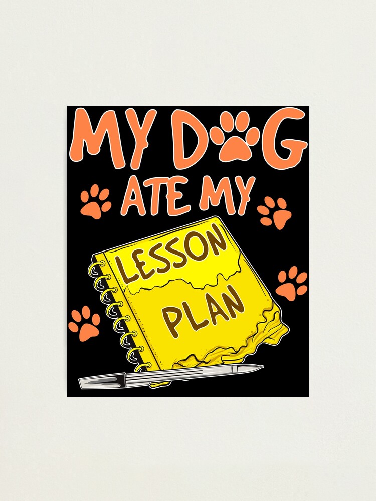 Lámina fotográfica «Divertido libro de ejercicios de tarea de regreso a ...