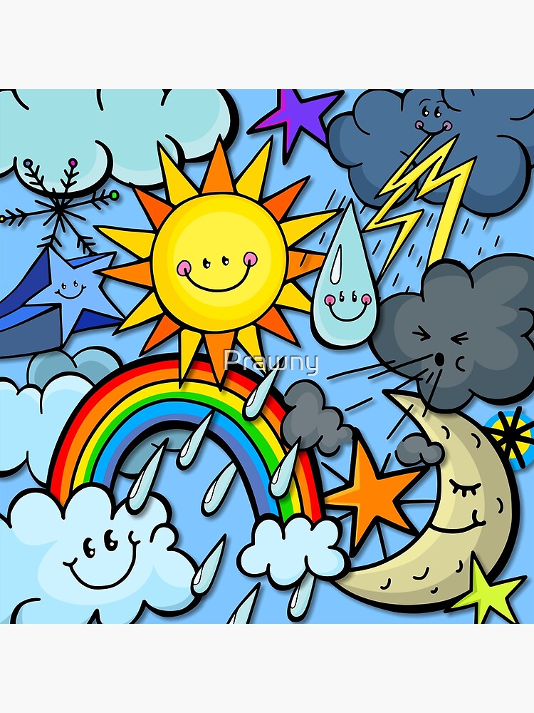 "Weather Forecast" Poster for Sale by Prawny | Redbubble