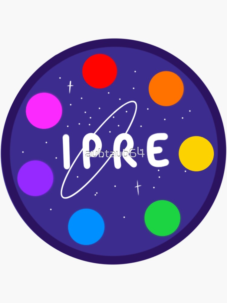 "IPRE patch" Sticker by aubtaub64 | Redbubble