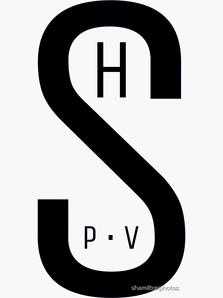 "Logo - Black" Sticker by shamiltonphotos | Redbubble