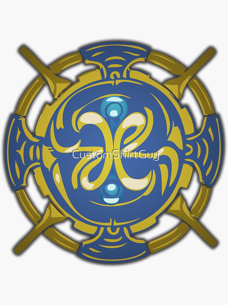 "Fable Guild Seal Pocket Logo" Sticker for Sale by CustomShirtGuy | Redbubble