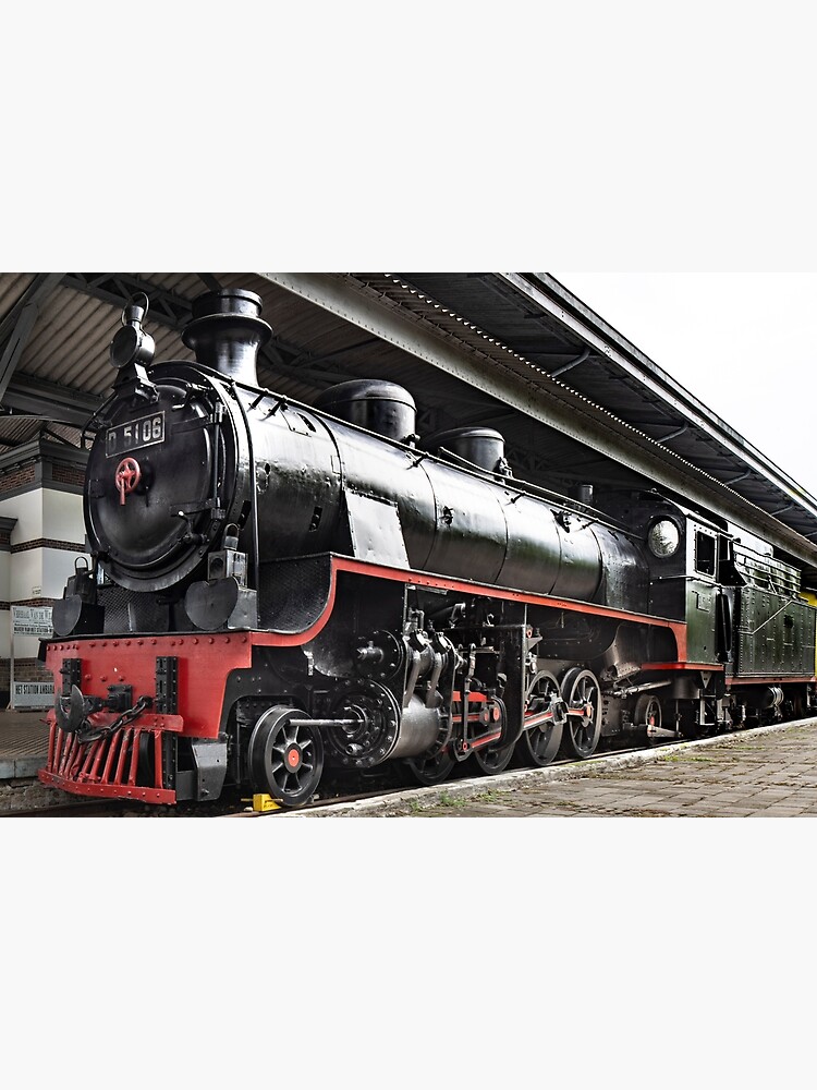 "PJKA Steam Locomotive No. D5106 - Ambarawa Railway Museum, Java ...