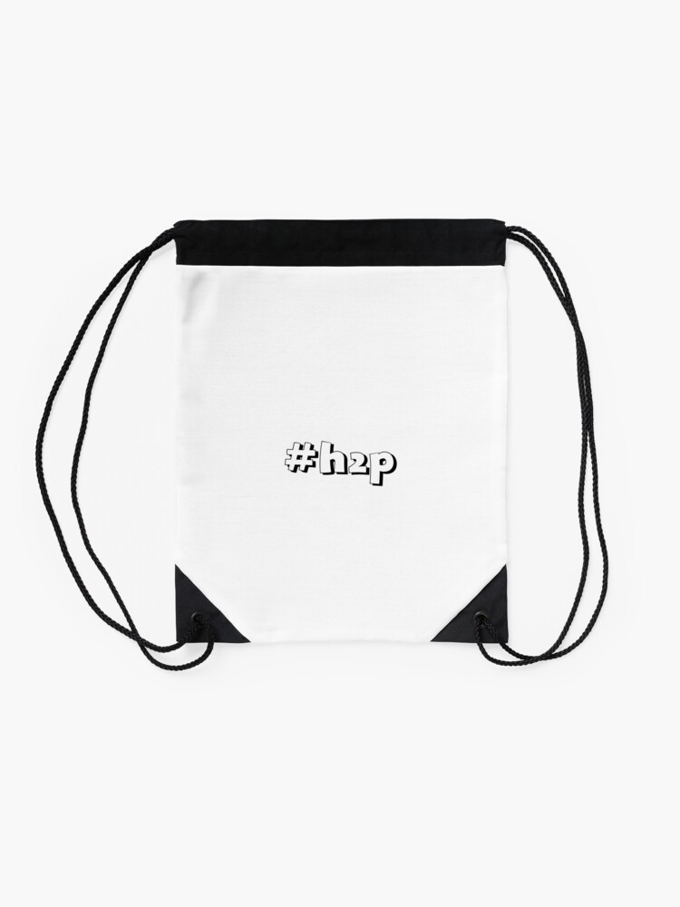 "Hail to Pitt #H2P" Drawstring Bag for Sale by mcorrr | Redbubble