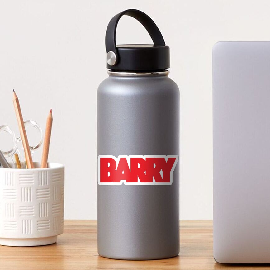 "Barry HBO Title Card" Sticker for Sale by spacequilts | Redbubble