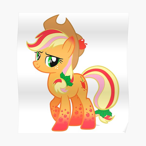 "Applejack" Poster for Sale by Morphey22 | Redbubble