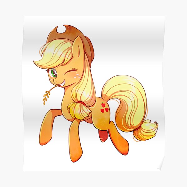 "Applejack" Poster by Morphey22 | Redbubble