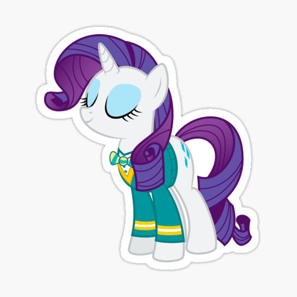 "Rarity " Sticker for Sale by Morphey22 | Redbubble