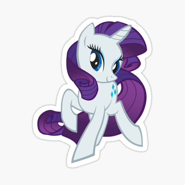 "MLP Rarity " Sticker for Sale by Morphey22 | Redbubble