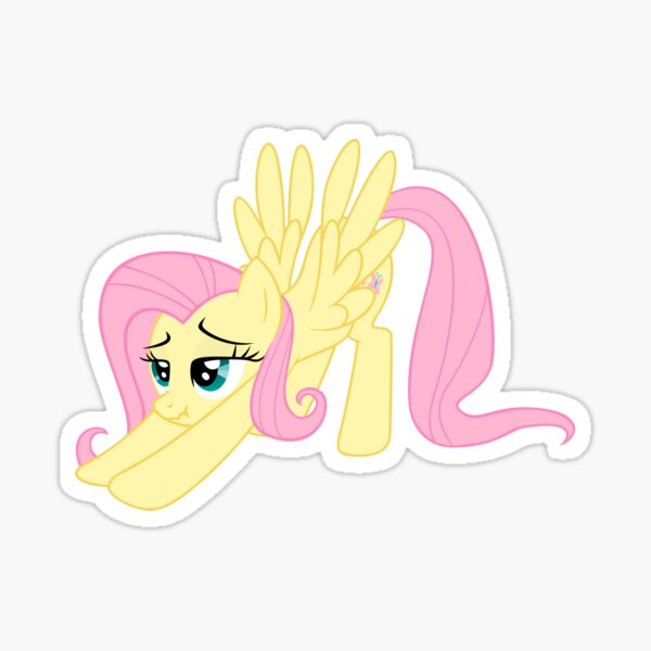 "Fluttershy " Sticker by Morphey22 | Redbubble