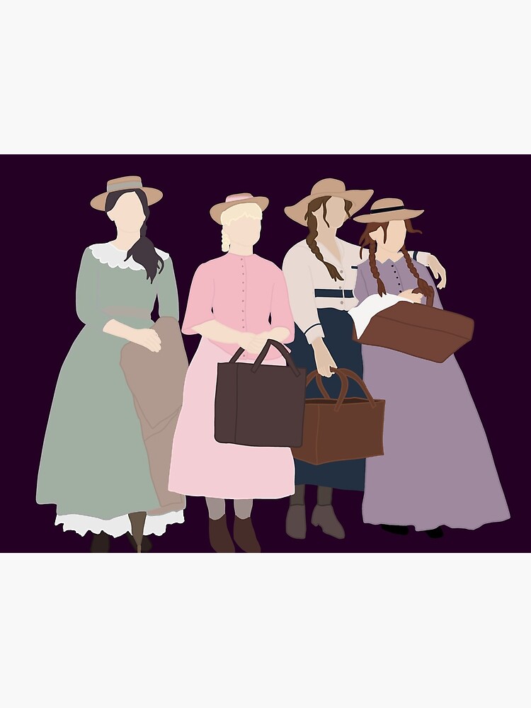 "Little March Girls" Art Print for Sale by theatreletters | Redbubble