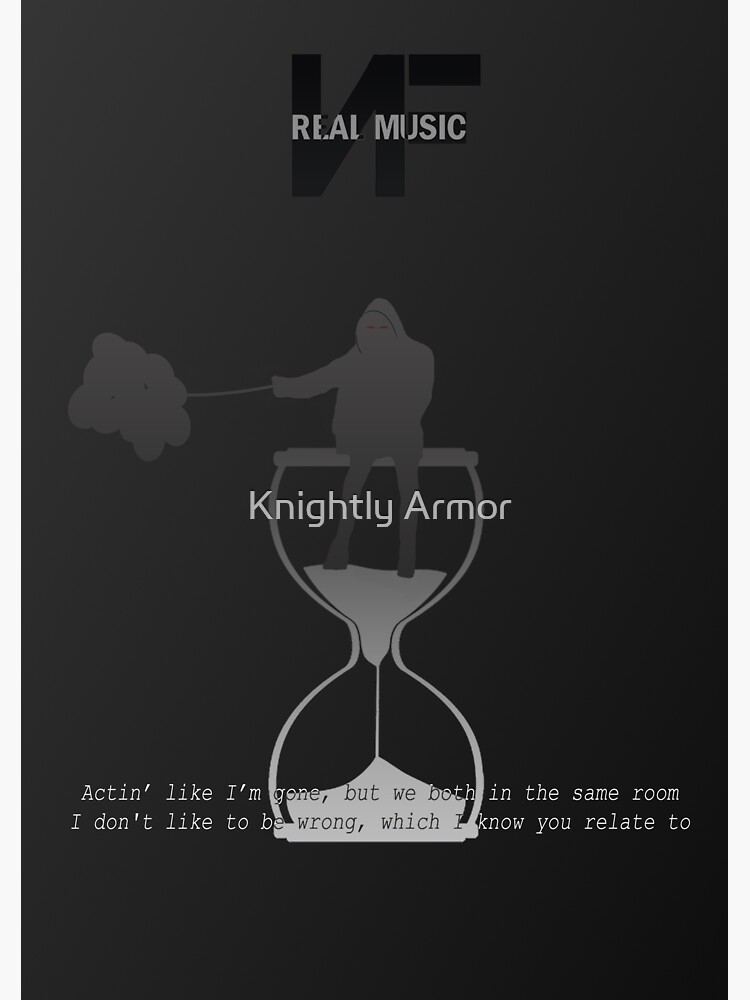 "NF - Time Ver 2" Sticker by gyprux | Redbubble