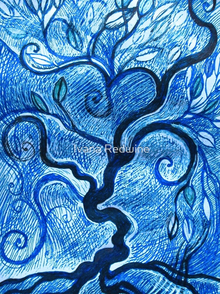 "Imaginary Tree" by Ivana Redwine | Redbubble
