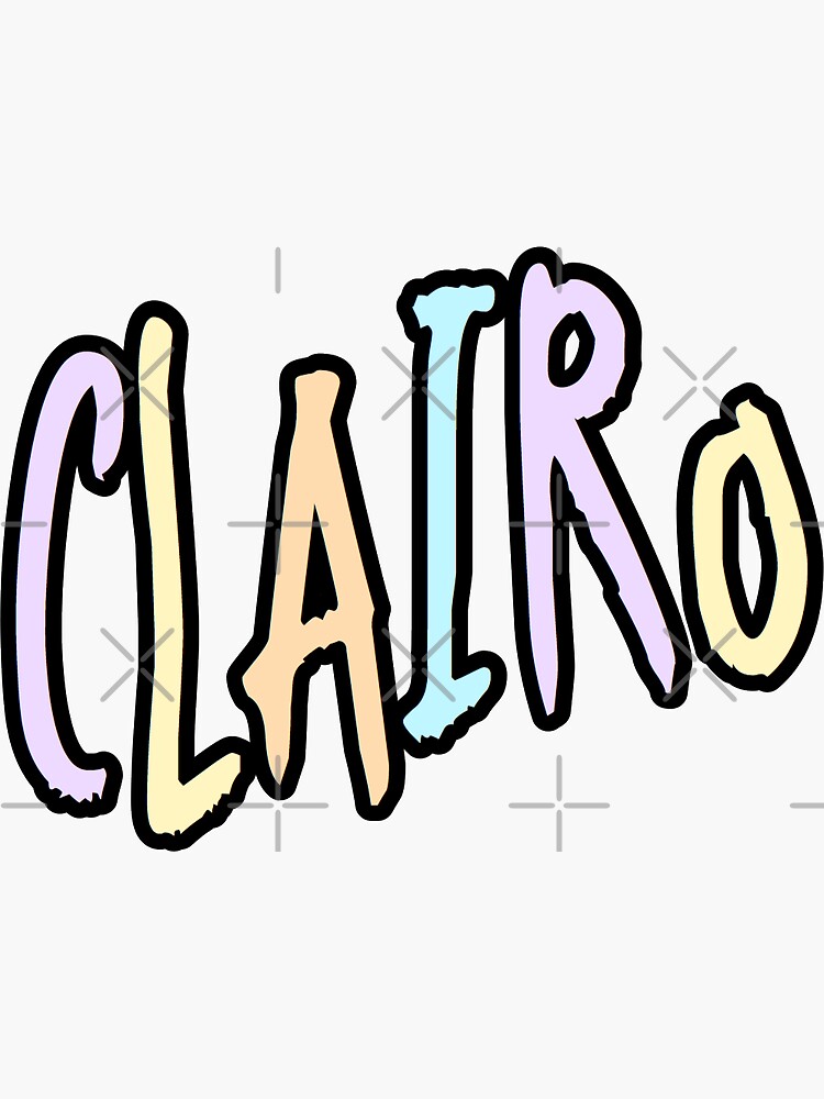 "clairo" Sticker for Sale by lilcocostickers | Redbubble