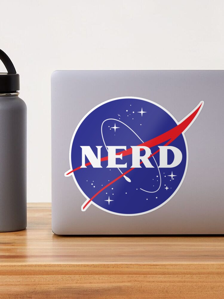 Nasa Nerd Funny Nerd Nasa Logo Parody" Poster By ELKaito | Redbubble
