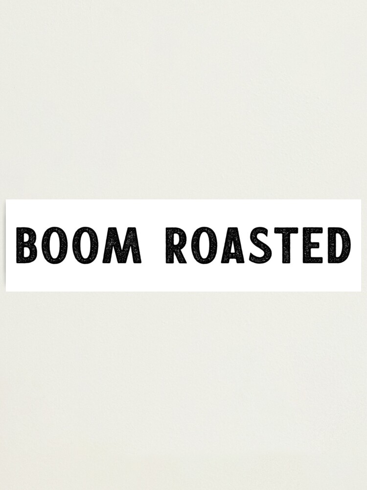 "Boom Roasted - Michael Scott - the Office (US)" Photographic Print for ...