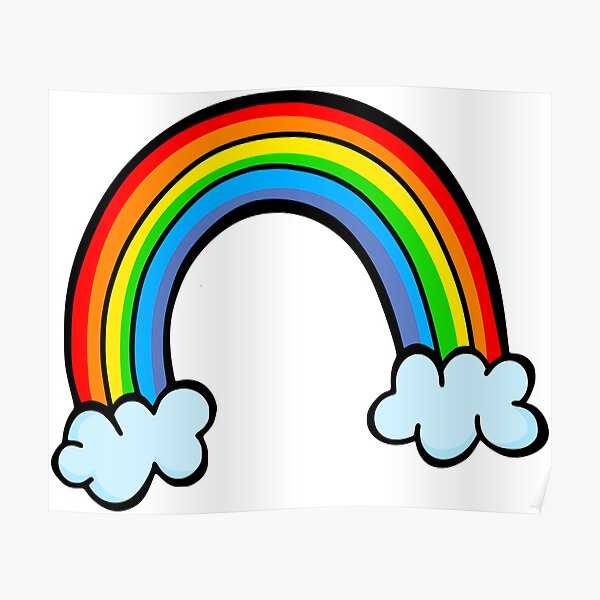 "Rainbow Promise" Poster by Prawny | Redbubble
