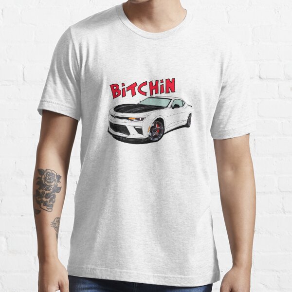 "Bitchin' Camaro" T-shirt for Sale by Maxyenko | Redbubble | car t ...