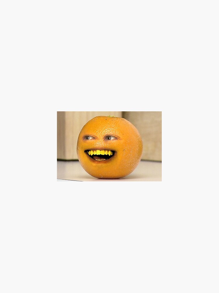 "The Annoying Orange" Sticker by LunarEucalyptus | Redbubble