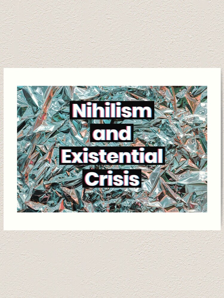"Nihilism and Existential Crisis. Doomer. Pessimism. Pessimist ...
