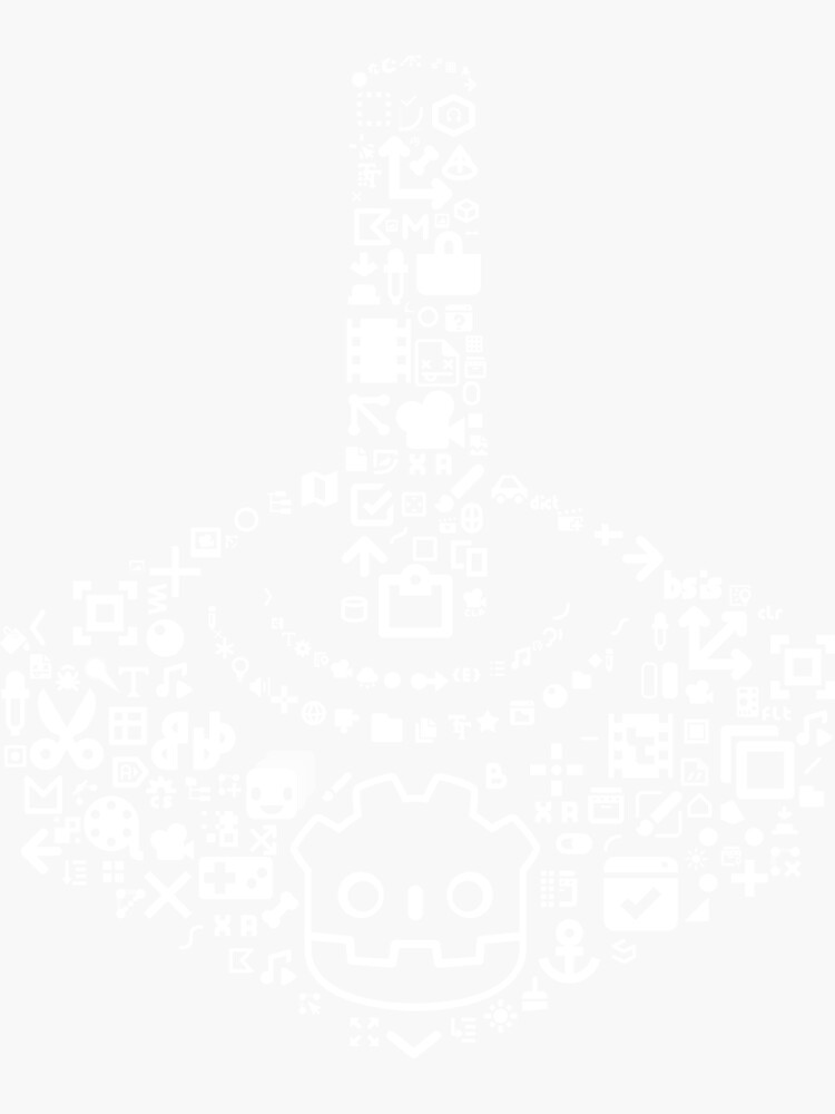 "Godot game engine joystick" Sticker for Sale by Refugeek | Redbubble