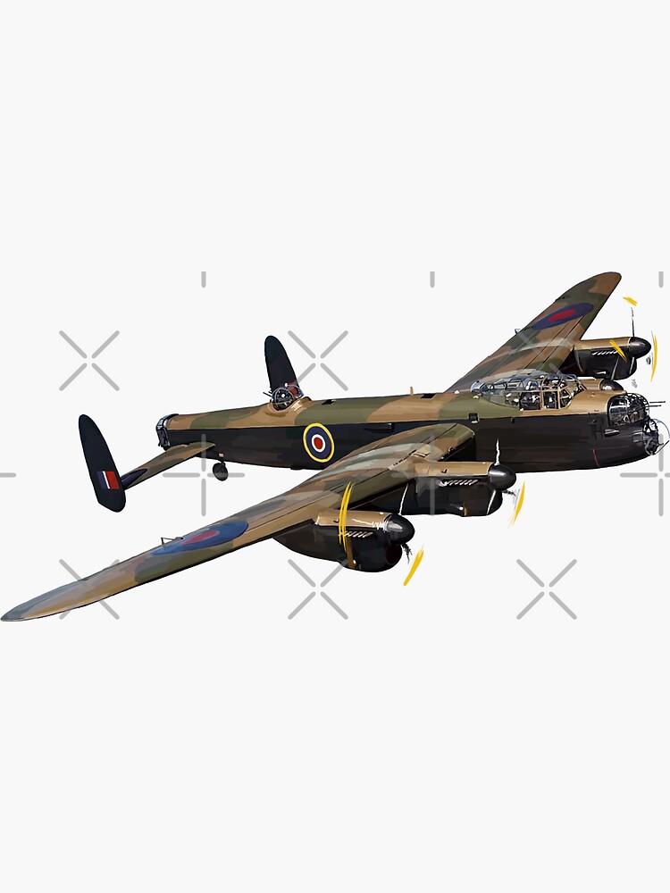 "Avro Lancaster" Sticker by sibosssr | Redbubble