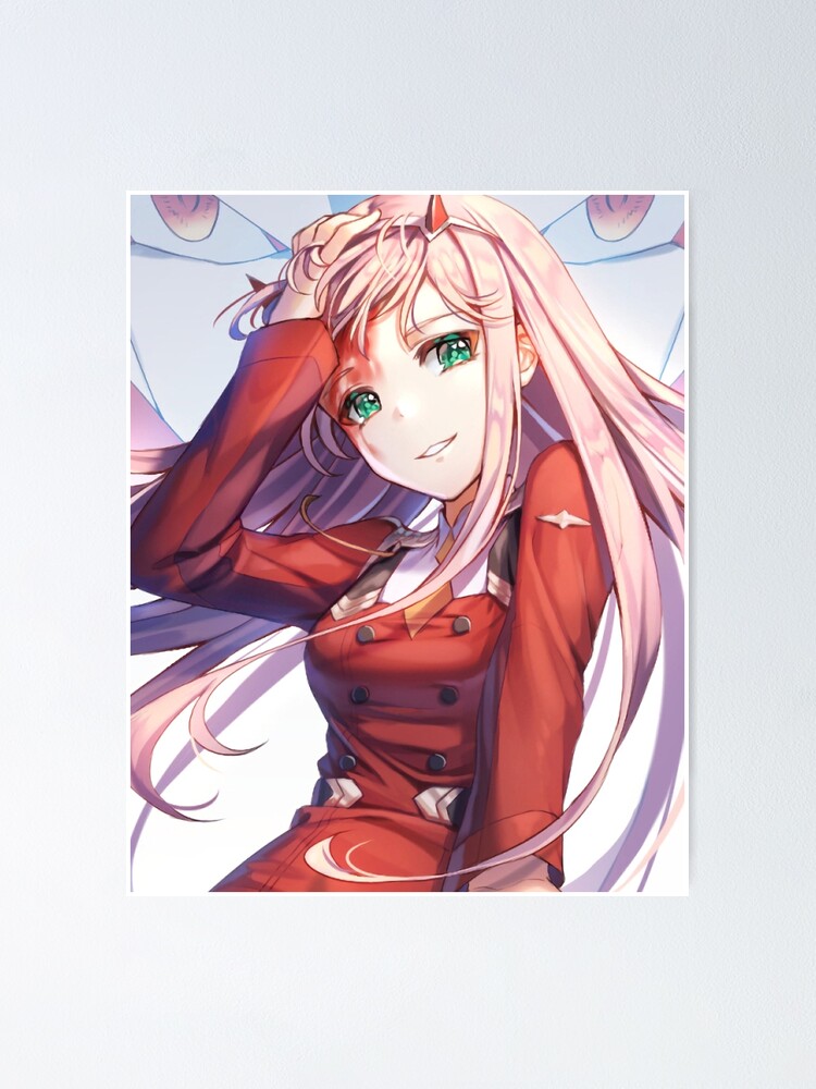 "Zero two" Posterundefined by Catengsoma | Redbubble