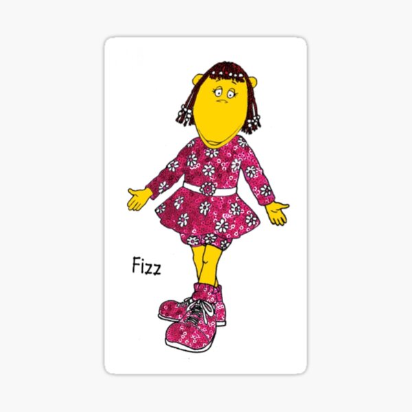 "Pink sequin fizz Tweenies 90s" Sticker for Sale by surprisetime ...