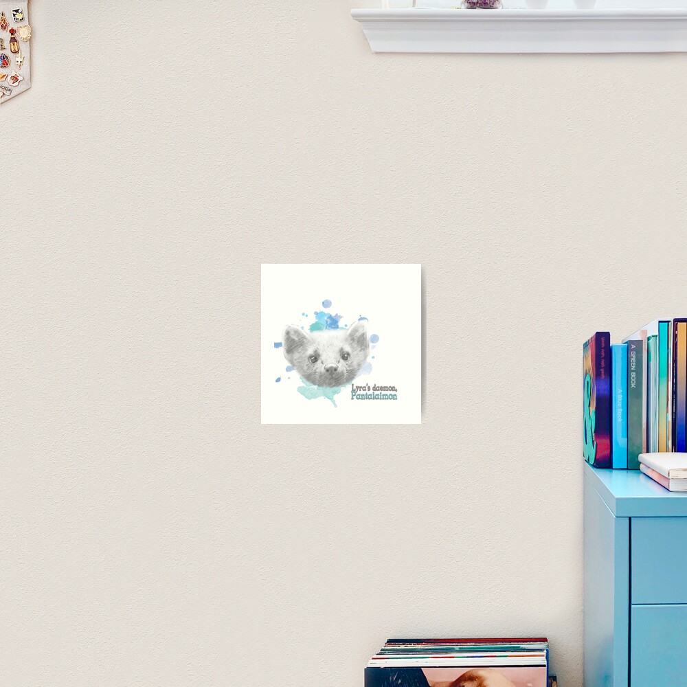 "Lyra's Daemon, Pantalaimon" Art Print for Sale by thebowtrucklesh ...